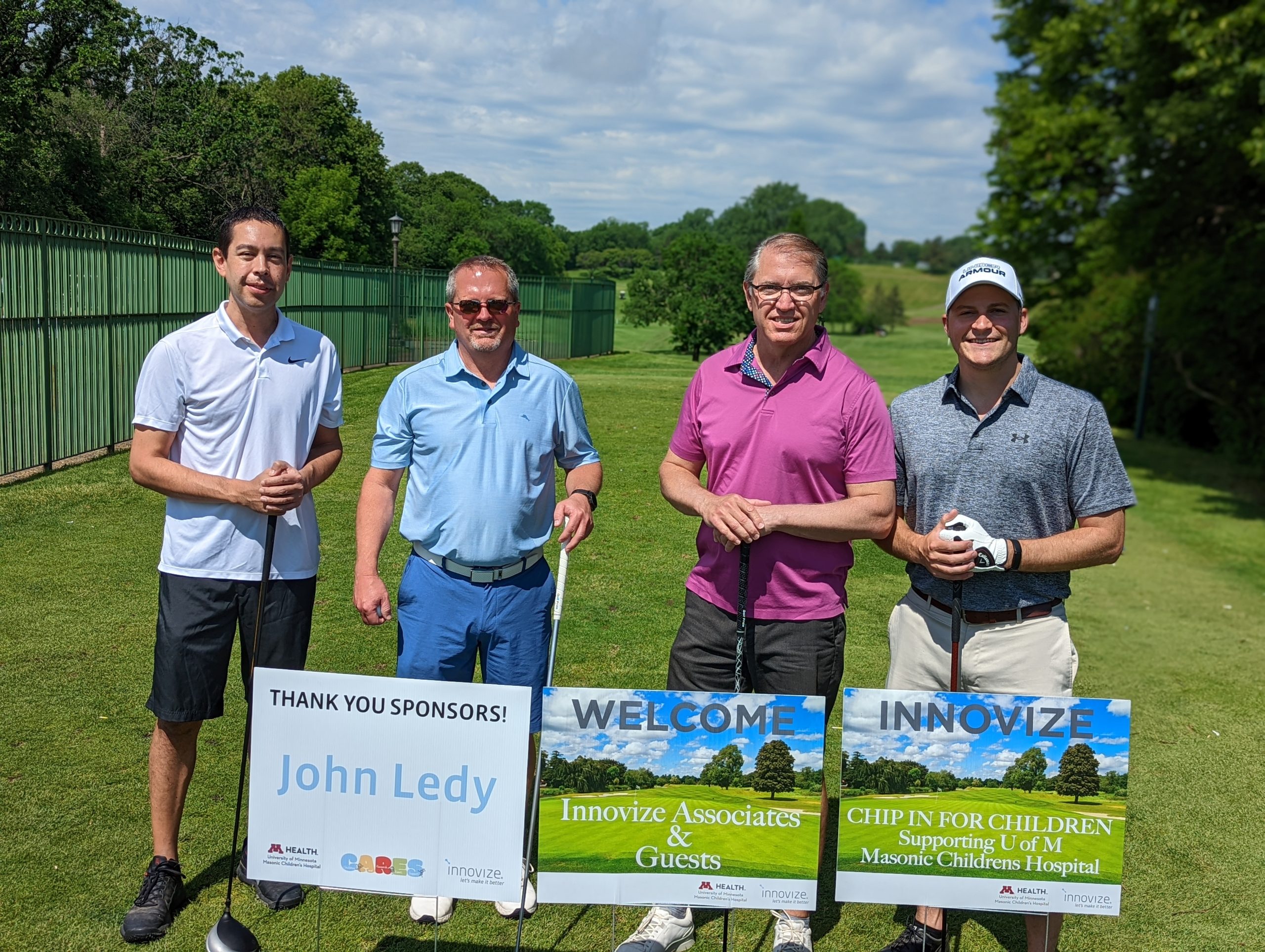 Another Record-Breaking Chip in for Children Golf Event! - Innovize